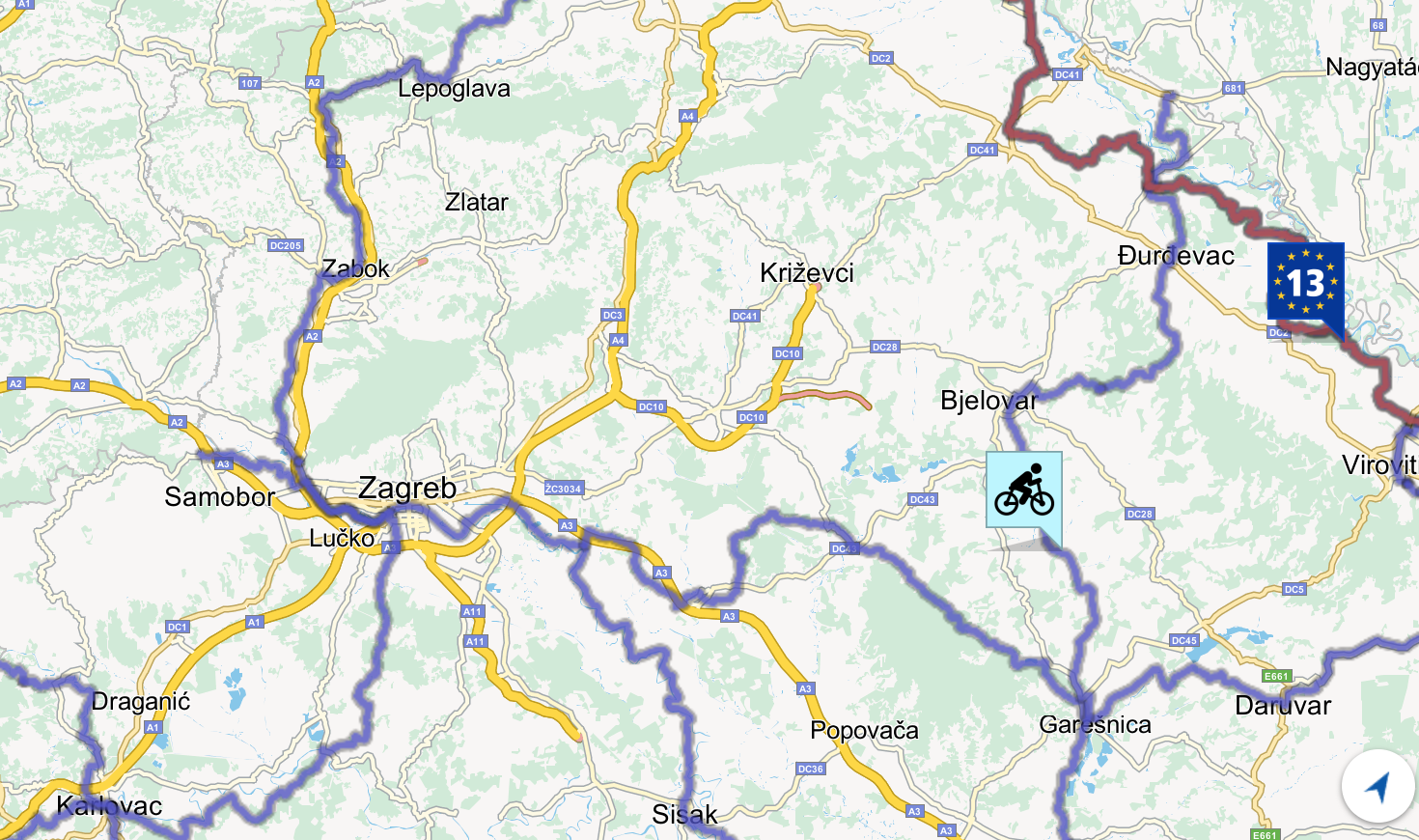 HAK-ova interaktivna karta: Pogledajte biciklističke rute koje prolaze Hrvatskom! – Revija HAK