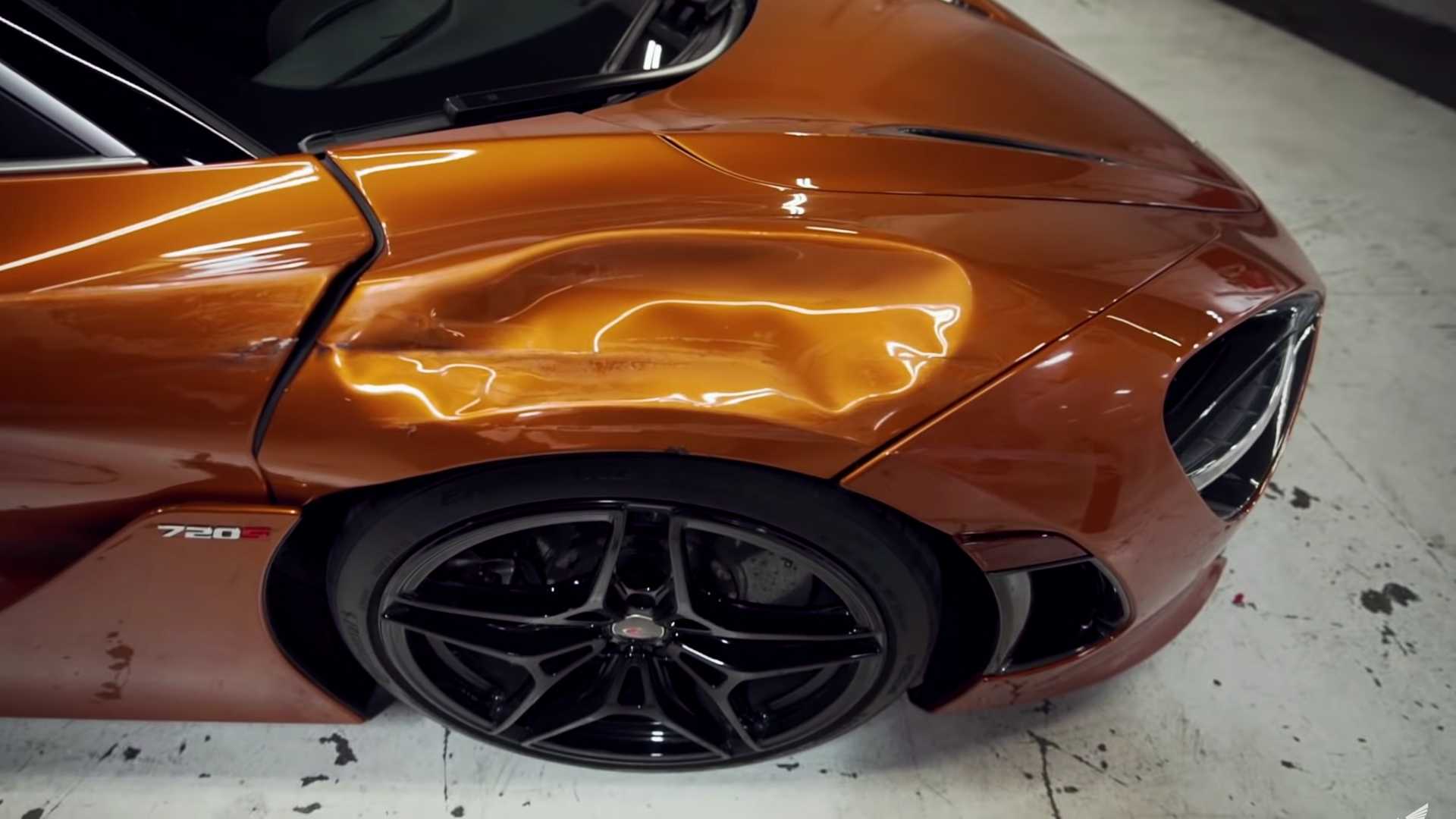 Blago oštećeni McLaren 720S: Samo za cijenu dijelova možete kupiti ...