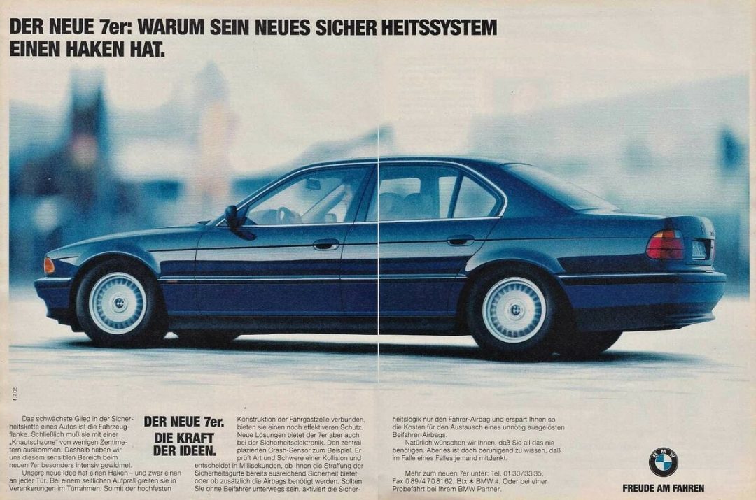 Trideset godina BMW-a serije 7 (E38): Dizajnerska igra na sigurno ...